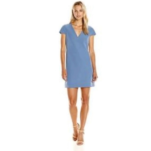 Milly | Dresses | Milly Blue Mini Dress | Poshmark